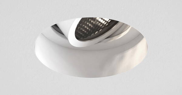 Trimless Slimline Round Adjustable Fire-Rated | BERLIGHT
