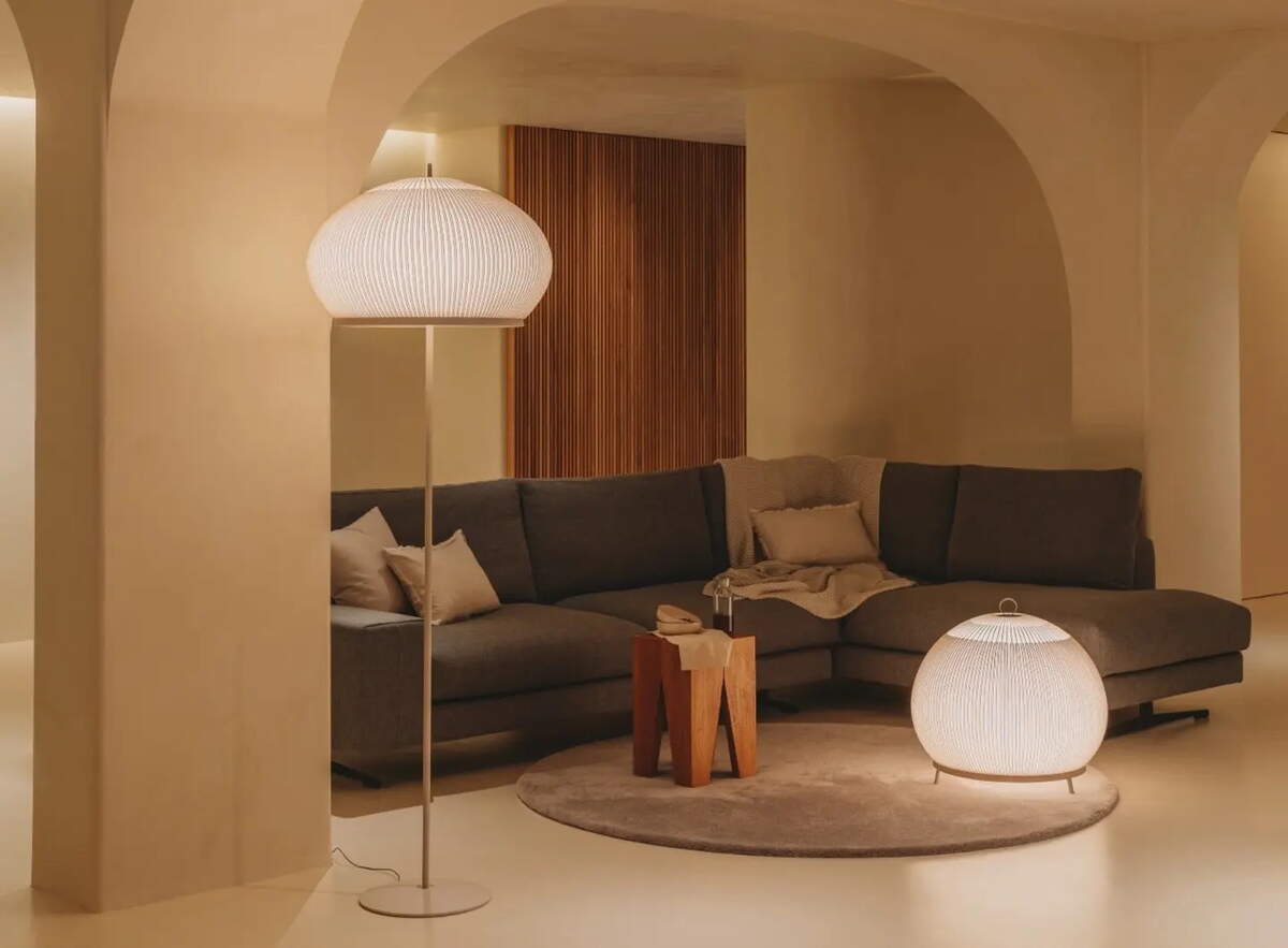 Knit floor lamp | BERLIGHT
