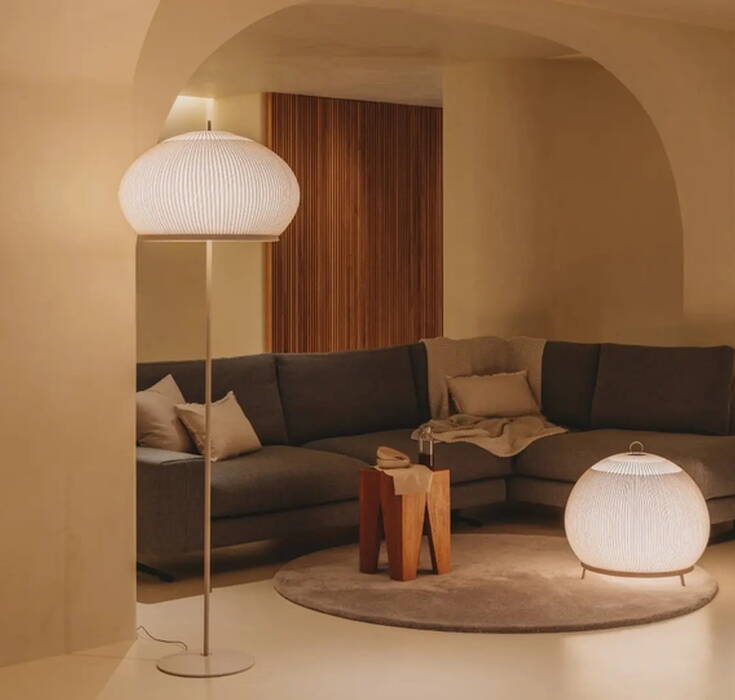 Knit floor lamp | BERLIGHT