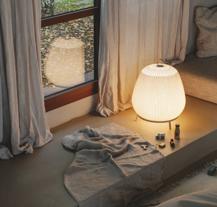 Knit floor lamp | BERLIGHT